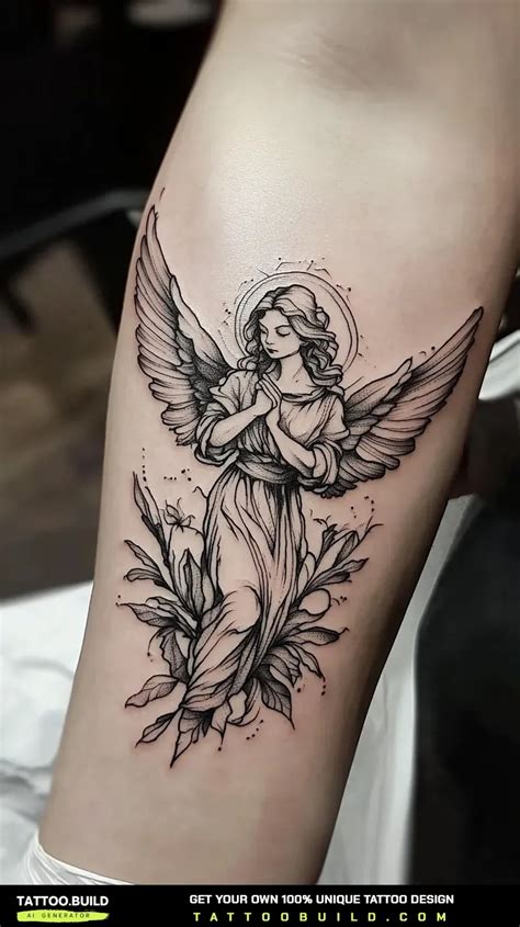 Angel Tattoo Drawings Ideas Stunning Design Ideas