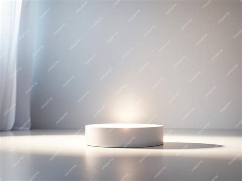 Premium Ai Image Gentle Glow Spot Light With Soft Shadows