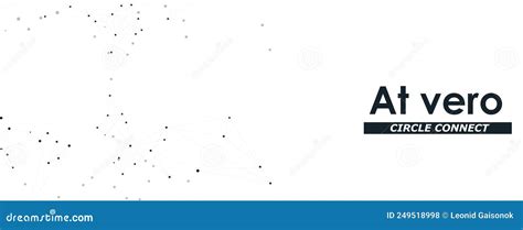 Polygonal Abstract Shapes Vector Connection Structure Connected Dots And Lines Design Stock