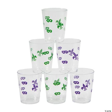 Mardi Gras Shot Glasses Fun Express