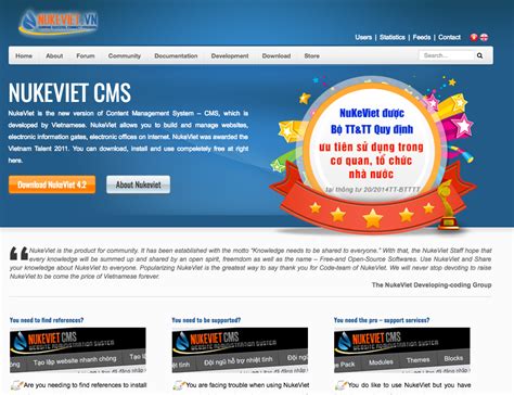 NukeViet Demo Site Try NukeViet Without Installing It