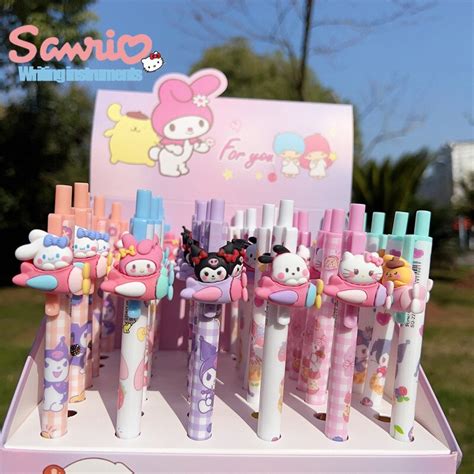 36 48 개 산리오 만화 시리즈 0 5mm 블랙 젤 펜 크리에이티브 비행기 스포츠카 스타일링 마이 멜로디 쿠로미 문구 도매 Aliexpress