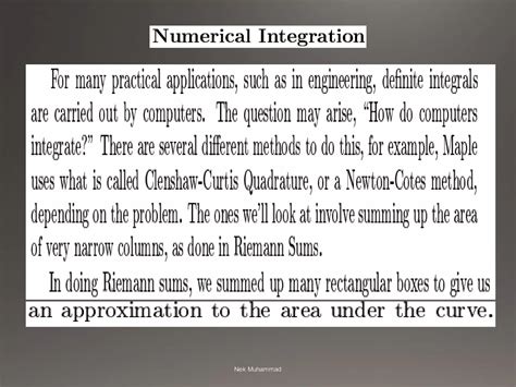 Introduction To Numerical Analysis Ppt Physics Science
