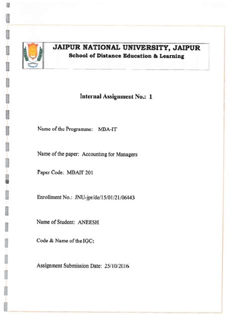 1st Year Assigments Pdf