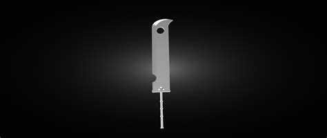Stl File Zabuza Sword From Fantasy・3d Printing Design To Download・cults