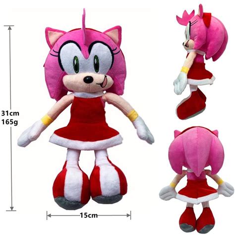 Мяка іграшка Емі Роуз Amy Rose з Super Sonic The Hedgehog 399