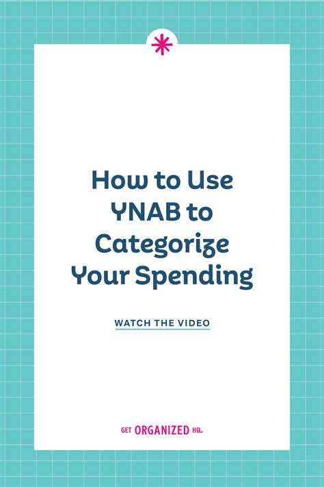 How To Use Ynab For Beginners See Exactly What I Do Get Organized Hq
