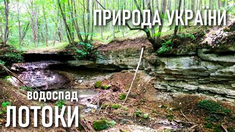 ПОДІЛЛЯ водоспад ЛОТОКИ 💧 Природа України Подільські товтри 🌳 Nature