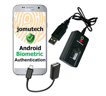 Android External Fingerprint Scanner Jomutech Systems