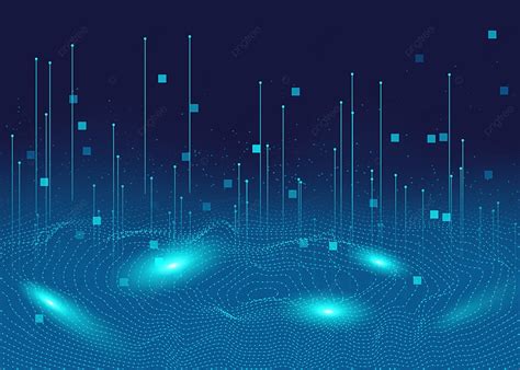 Linear Gradient Data Technology Background Linear Gradient Data