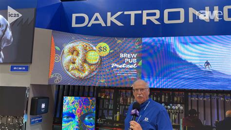 Infocomm 2025 Daktronics Shows Afn Series Indoor Flexible Led Modules