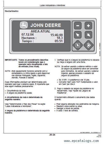 John Deere Combines CWS WTS Operators