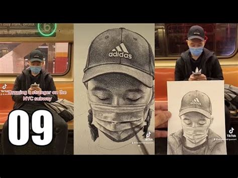 Drawing Realistic Portraits Of Strangers On The Nyc Subway Devon