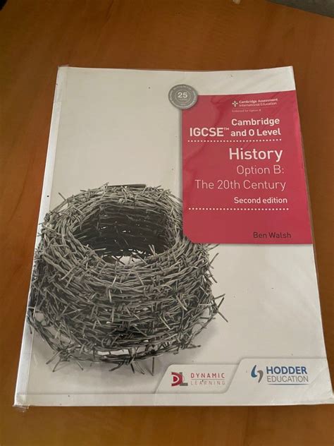 Cambridge Igcse And O Level History Option B 2 Ed Hobbies And Toys Books And Magazines Textbooks