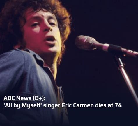 Eric Carmen Former Raspberries Member And Hungry Eyes Singer Dead