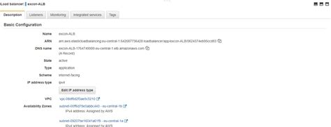 Amazon Web Services Aws Fargate Cannot Access Application Over Public Dns Name Stack Overflow