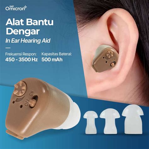 Jual Taffomicron Alat Bantu Dengar In Ear Hearing Aid K 88u