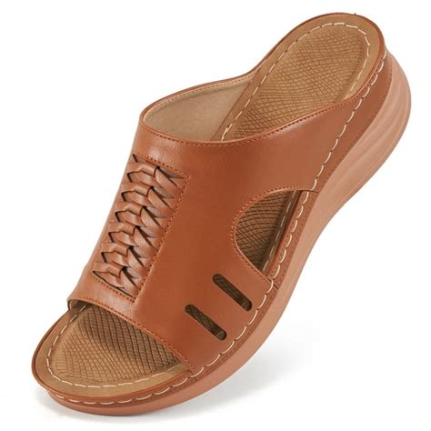 Atoshopce Wedge Sandals For Women Shoes Summer Open Toe Casual Womens