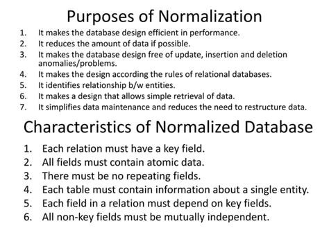 Normalization Ppt