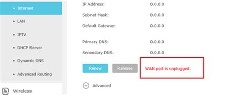 why my wi fi router cannot get wan parameters from my modem new