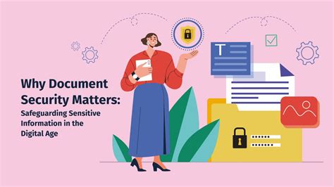 why document security matters safeguarding sensitive information in