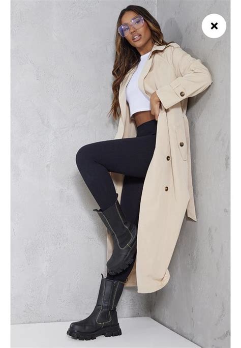 Плащ бежевий — ціна 1400 грн у каталозі Плащі Купити жіночі речі за доступною ціною на Шафі