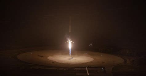 Spacexs First Reusable Rocket Is Back In Its Hangar R Worldnews