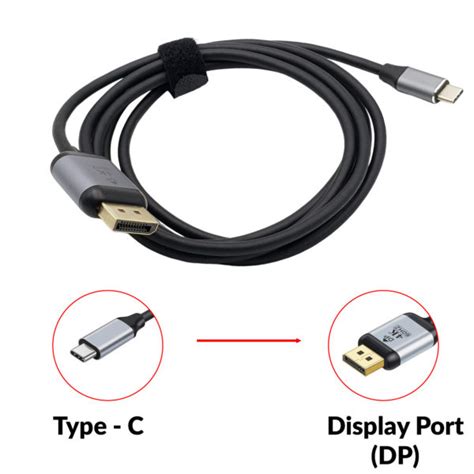 Cáp chuyển USB Type C sang cổng DP DisplayPort K Hz mét Nshop