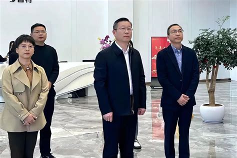 江西省德兴市委副书记、市政府市长陈武军一行莅临罗普特集团考察指导 脉脉