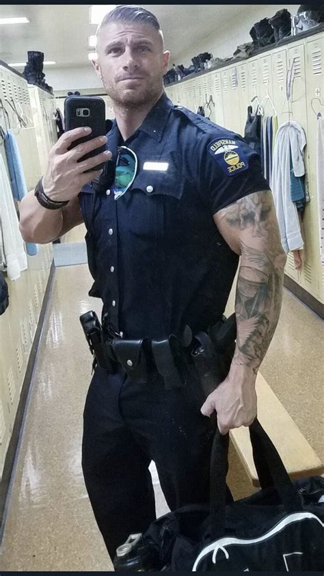 Cop Uniform Men In Uniform Hairy Men Bearded Men Hot Guys Hot Men Mens Uniforms Military