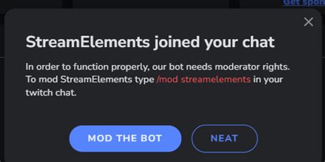 Chatbot Troubleshooting Streamelements