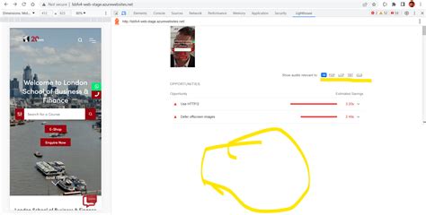Lighthouse Report Ui Related Issue Issue Googlechrome