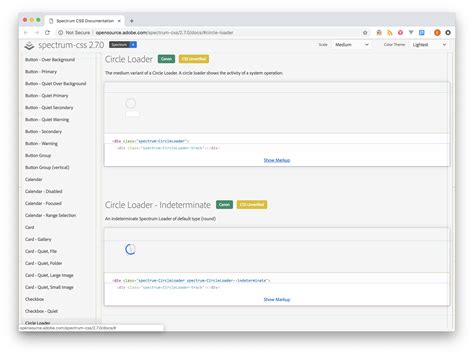inconsistent performance on css demo documentation page in chrome