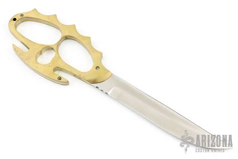 Brass Knuckle Fighter One Of A Kind Arizona Custom Knives