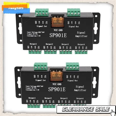 X SP E LED Pixel WS B WS SPI Signal Amplifier Repeater For WS SK WS WS