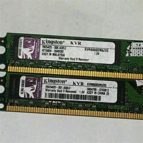 Jual Memory Pc Ddr2 2 Gb Second Ram Komputer Ddr 2 2gb Kota