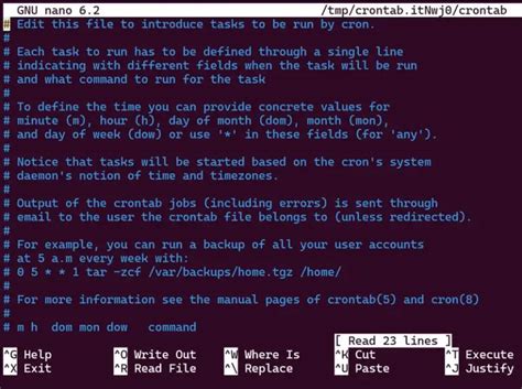 Planifier une tâche cron sous Linux avec la crontab