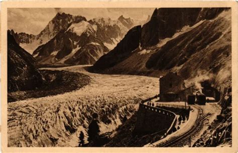 CPA CHAMONIX MONT BLANC La Mer De Glace Vue De 247808 EUR 7 99