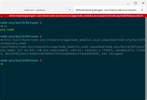 build loading node pty failed after cross compiling to arm64 · issue