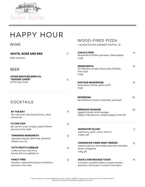 happy hour — stokes adobe