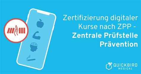 Zertifizierung Digitaler Kurse Nach Zpp Zentrale Pr Fstelle Pr Vention
