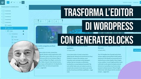 Generateblocks Il Plugin Gratuito Che Rende Leditor Di Wordpress Più