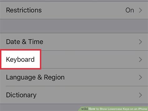 How To Show Lowercase Keys On An Iphone 5 Steps With Pictures