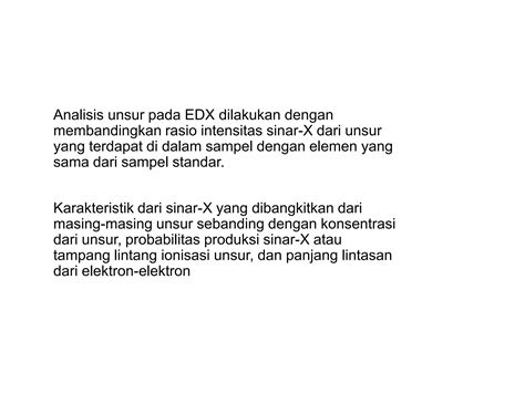 Pengujian Material Menggunakan Sem Edx Pptx