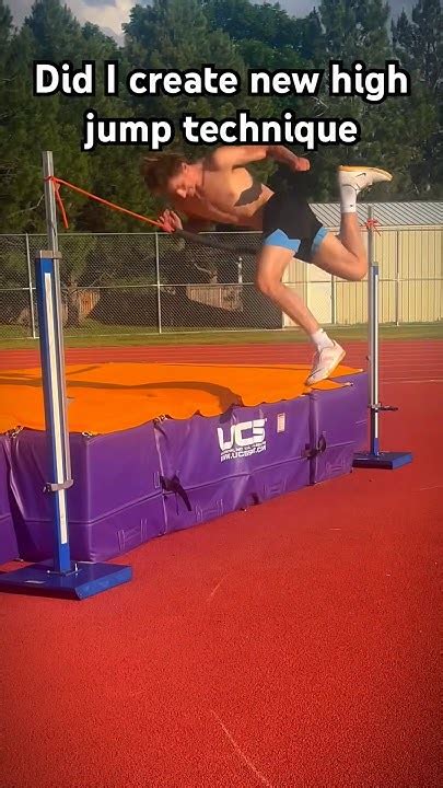 A New High Jump Technique🔥 Trackandfield Youtube