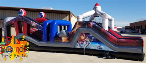 Xtreme Space Challenge Obstacle Course Bella S Bouncies Inflatable