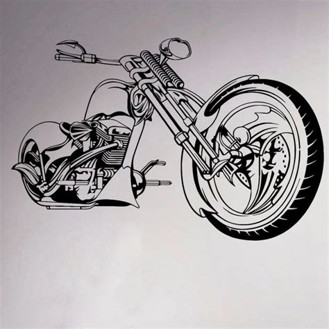 Motorcycle Chopper Drawing At Explore Collection