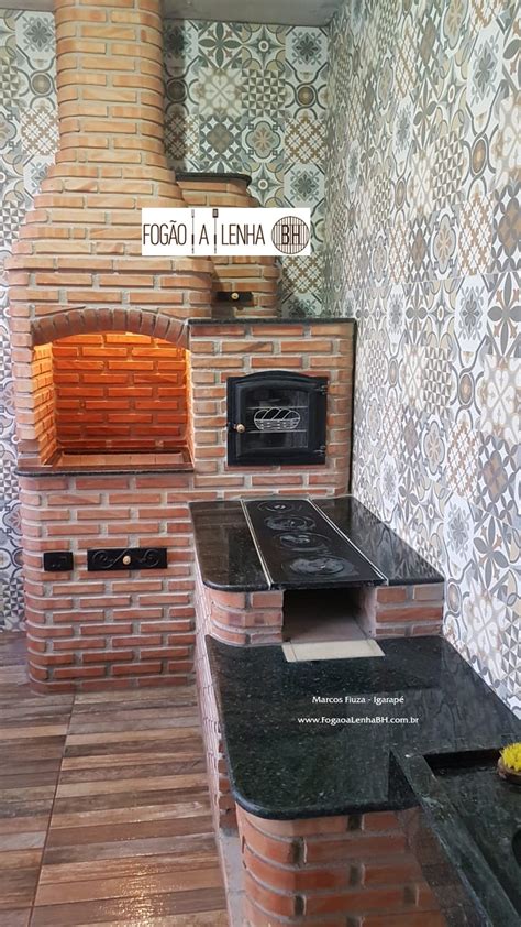 Fogão a Lenha Forno e Churrasqueira Igarapé Fogão a Lenha BH