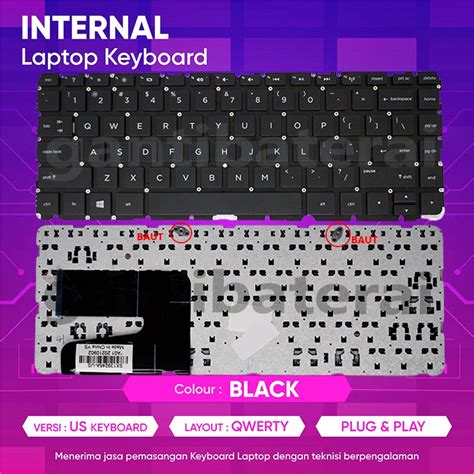 Jual Keyboard For Hp 240 G2 G3 Hp 245 G2 G3 Hp 246 G2 G3 Series Tanpa