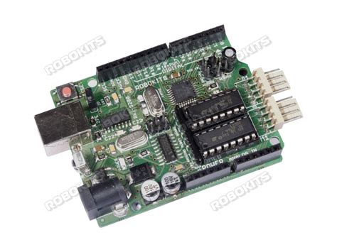 Uno R3 Motor Shield Based Robot Control Board Compatible With Arduino